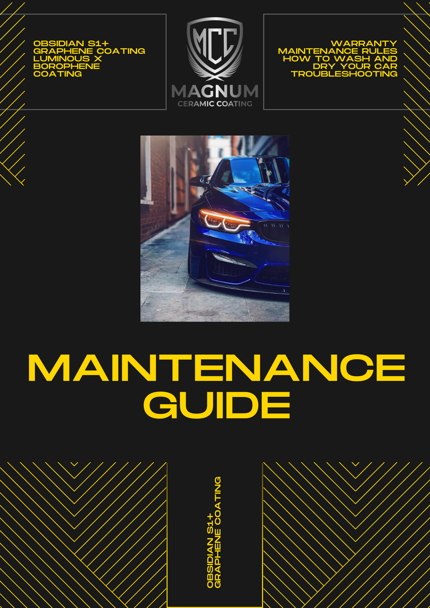 Magnum Ceramic Coating Maintenance Guide
