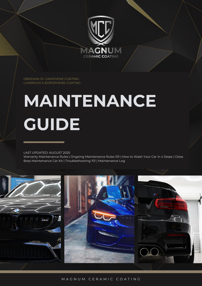 Magnum Ceramic Coating Maintenance Guide